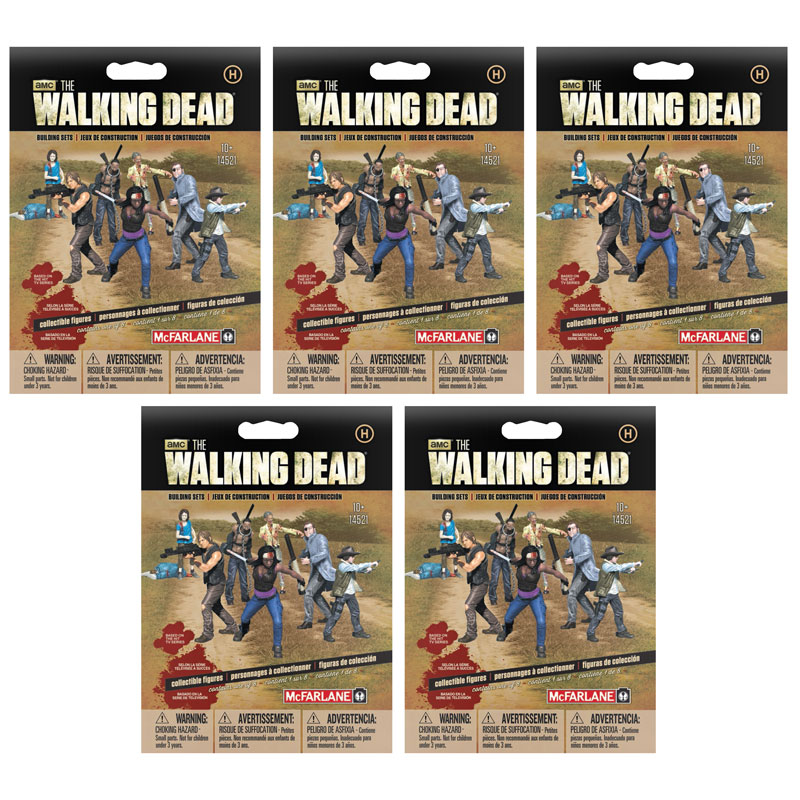 McFarlane Toys Building Sets - The Walking Dead Series 1 - BLIND PACKS ...