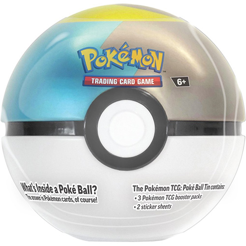 Pokemon Fall 2024 Collectors Poke Ball Tin - MOON BALL (3 packs & 2 ...
