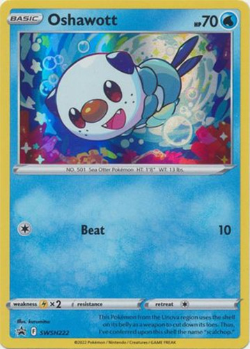 Pokemon Oshawott Card