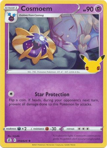 Pokemon Card - Celebrations 014/025 - COSMOEM (holo-foil): BBToyStore ...