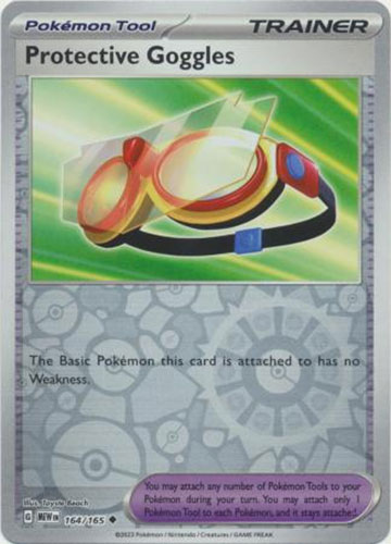 Pokemon Card - Scarlet & Violet 151 - 164/165 PROTECTIVE GOGGLES ...