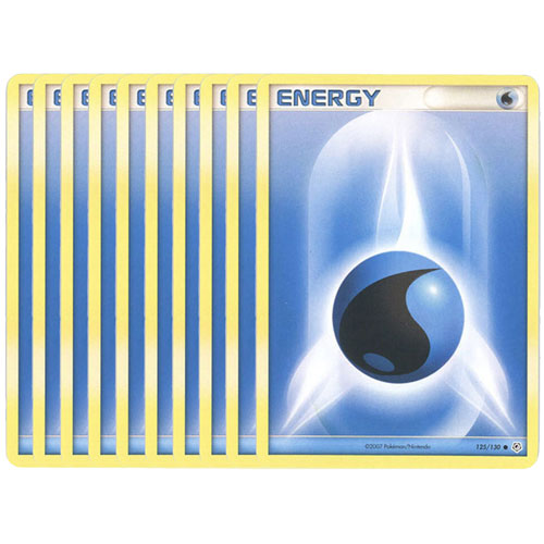 Pokemon Cards - LOT OF 10 WATER ENERGY Cards (blue): BBToyStore.com ...