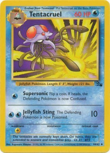 Tentacool Card