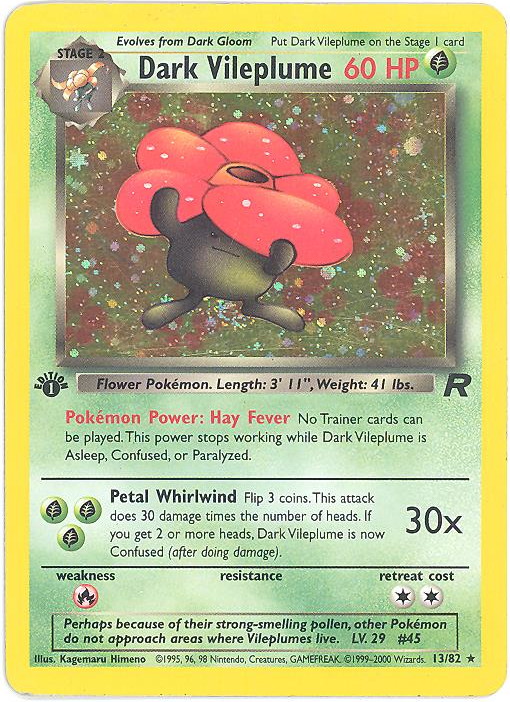 Vileplume Card