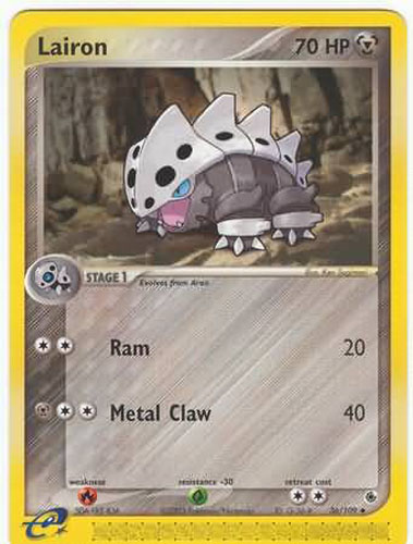 Pokemon Card - Ruby & Sapphire 36/109 - LAIRON (uncommon): BBToyStore ...