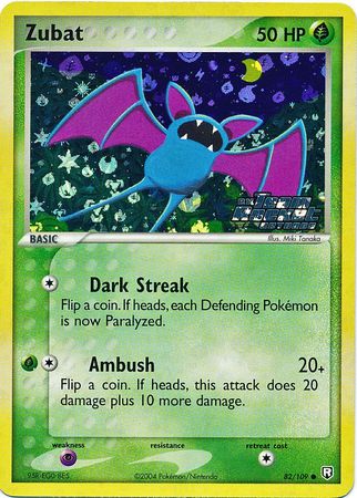 Zubat Pokemon Card