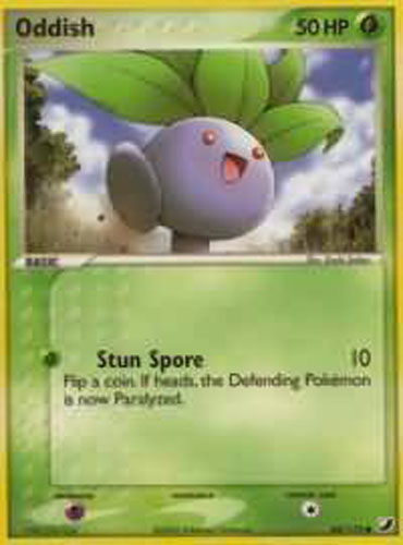 Oddish Pokemon Card