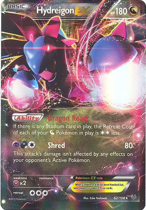Hydreigon Pokemon Card