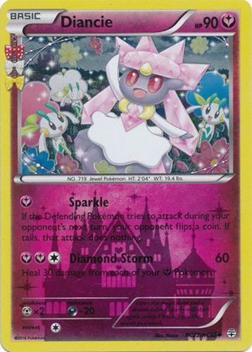 Diancie Pokemon Card