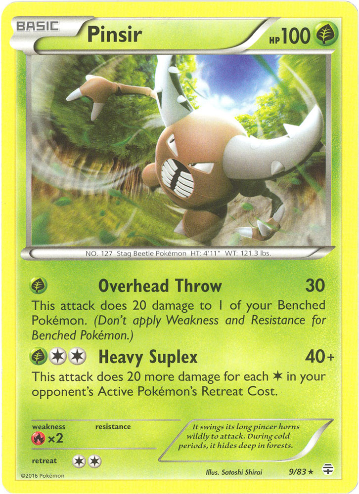 Mega Pinsir Card