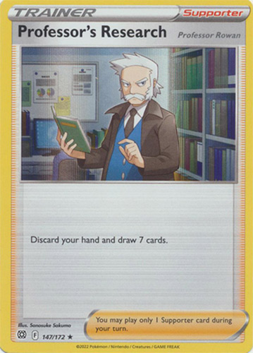 Pokemon Card - S&S: Brilliant Stars 147/172 - PROFESSOR'S RESEARCH ...