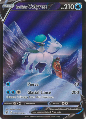 Pokemon Card - Sword & Shield Astral Radiance TG14/TG30 - ICE RIDER ...