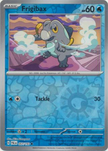 Pokemon Card - Scarlet & Violet: Paldea Evolved 057/193 - FRIGIBAX ...