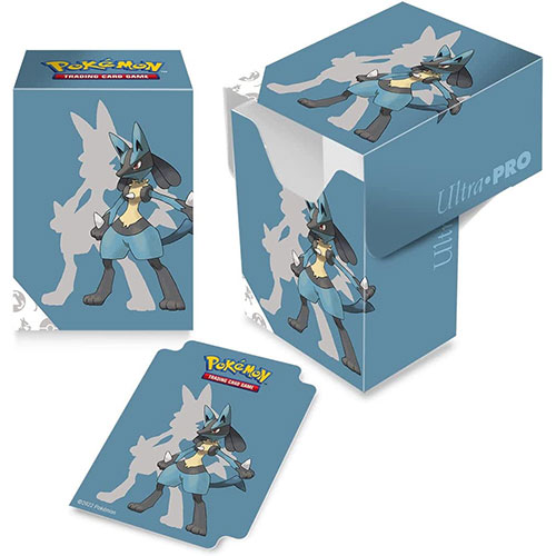 Ultra Pro Pokemon Supplies - Ultra Pro Deck Box - LUCARIO: BBToyStore ...