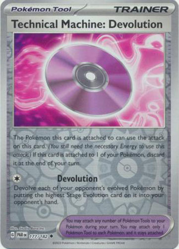Pokemon Card - S&V: Paradox Rift 177/182 - TECHNICAL MACHINE ...