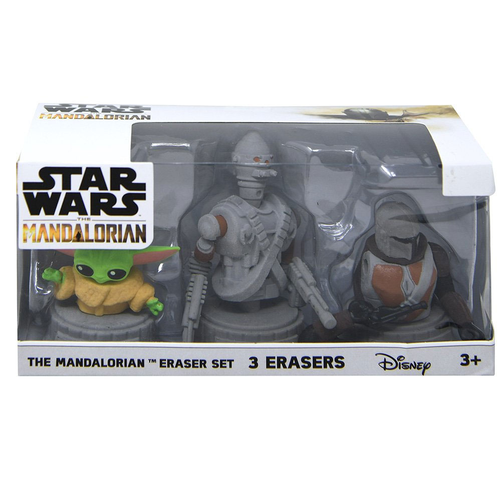 Innovative Designs - Star Wars: The Mandalorian Eraser Set 3-Pack - THE ...
