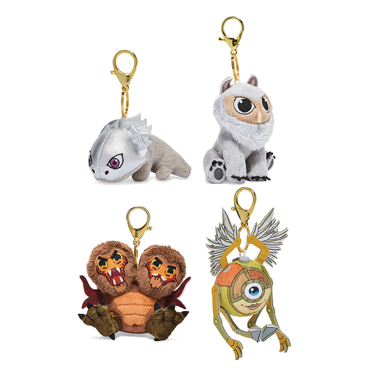 Kid Robot - Dungeons & Dragons Plush Charms - SET OF 4 (Bulette ...