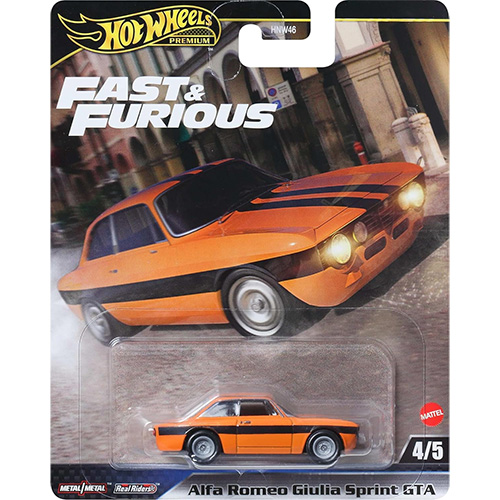 Mattel Hot Wheels - Fast & Furious - ALFA ROMEO GIULIA SPRINT GTA [Fast ...