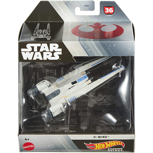 Mattel Hot Wheels Star Wars Starships Select - U-WING (JBG45) #36 ...