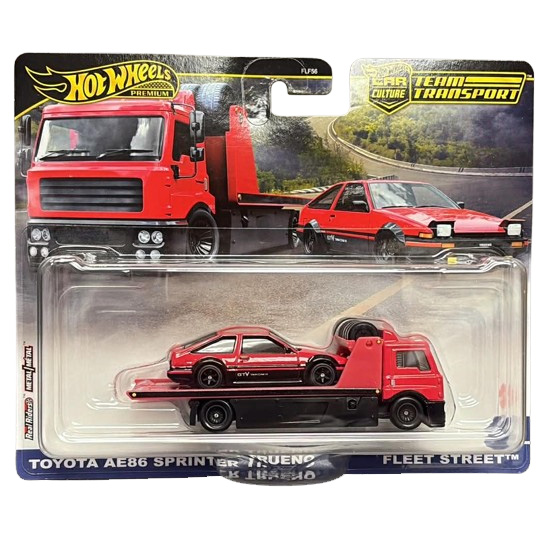 Mattel - Hot Wheels Premium Team Transport - TOYOTA AE86 SPRINTER ...