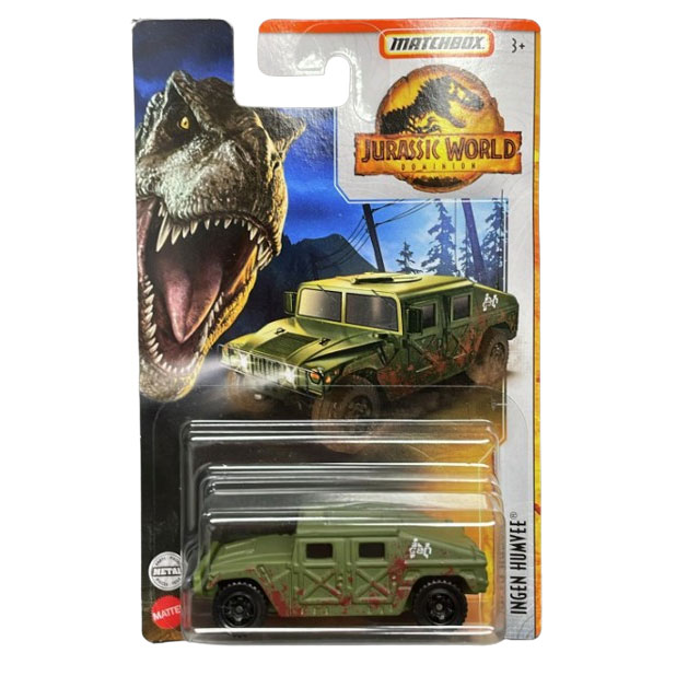 Mattel - Matchbox Toy Vehicles - Jurassic World Dominion - INGEN HUMVEE ...