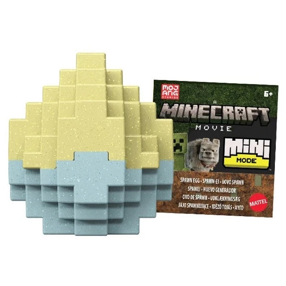 Mattel - Minecraft Movie Mini Mode - SPAWN EGG [1 random mini figure ...