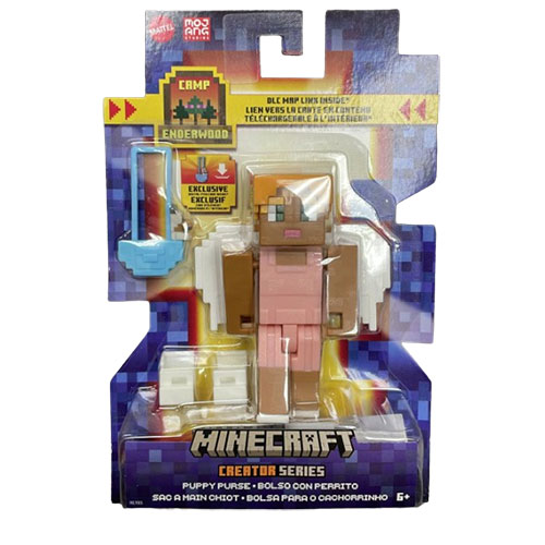 Mattel - Minecraft Creator Series Action Figure - PUPPY PURSE (3.25 ...