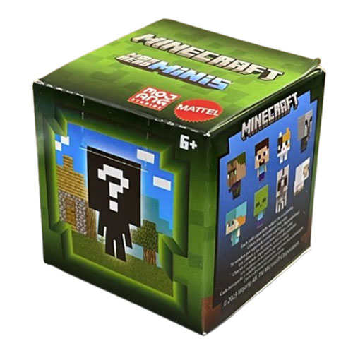 Mattel - Minecraft Mob Head Boxed Mini Figures - BLIND BOX [1 random ...