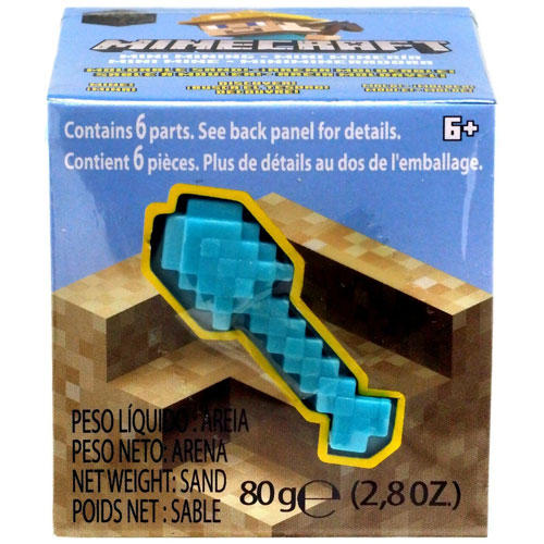 Mattel - Minecraft Mini Mining Moldable Sand Set - SHOVEL (1 Figure, 1 ...
