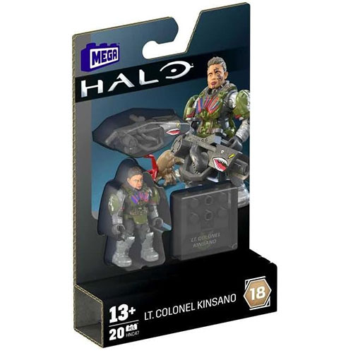 MEGA Construx - Halo Universe S18 Micro Action Figure - LT. COLONEL ...