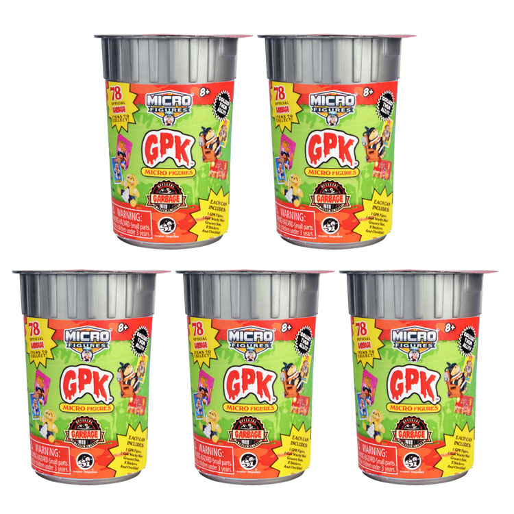 Garbage Pail Kids Micro Mystery Figures - BLIND PACKS (5 Pack Lot ...