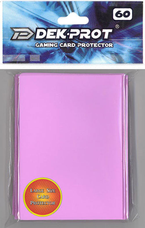 Trading Card Supplies - Dek-Prot DECK PROTECTORS - LILAC PURPLE (60 ...