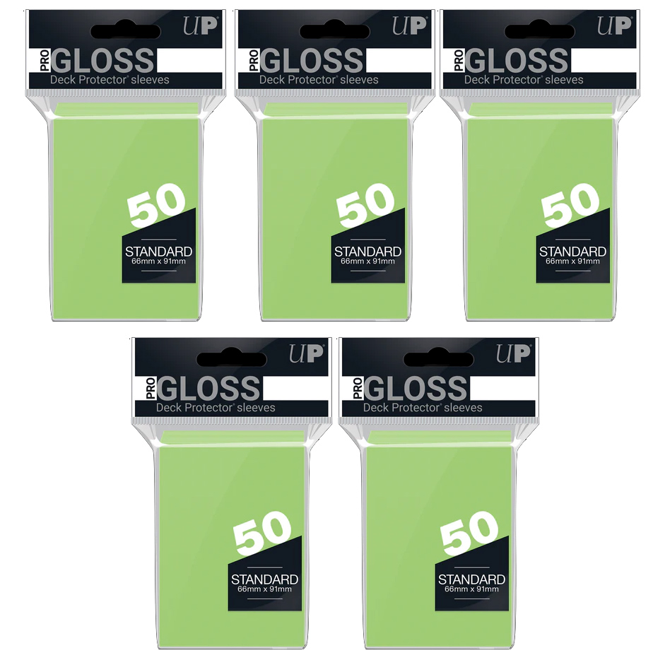 Trading Card Supplies - Ultra Pro DECK PROTECTORS - LIME GREEN (Lot of ...
