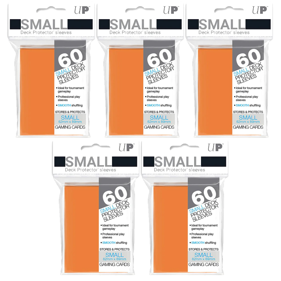 Trading Card Supplies - Ultra Pro DECK PROTECTORS - ORANGE (Lot of 5 ...