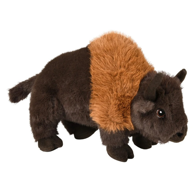Adventure Planet Plush Animal Den - BISON (12 inch): BBToyStore.com ...