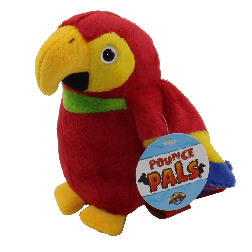 Adventure Planet Plush Pounce Pal - MACAW (6 inch): BBToyStore.com ...