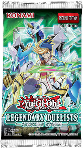 Yu-Gi-Oh Cards - Legendary Duelists: Synchro Storm - Booster Pack (5 Cards): BBToyStore.com ...