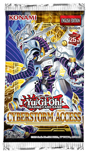 Yu-Gi-Oh Cards - Cyberstorm Access - Booster PACK (9 Cards): BBToyStore.com - Toys, Plush ...