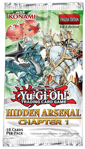 Yu-Gi-Oh Cards - Hidden Arsenal: Chapter 1 - Booster Pack [18 Cards ...