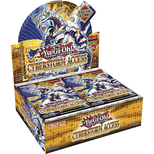 Yu-Gi-Oh Cards - Cyberstorm Access - Booster BOX (24 Packs): BBToyStore.com - Toys, Plush ...