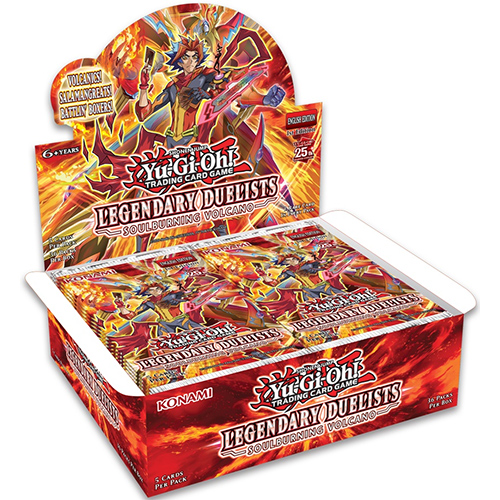 Yu-Gi-Oh Cards - Legendary Duelists: Soulburning Volcano - Booster BOX (24 Packs): BBToyStore ...