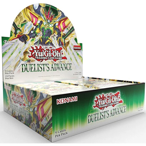 Yu-Gi-Oh Cards - Duelist's Advance - BOOSTER BOX [24 Packs]: BBToyStore.com - Toys, Plush ...