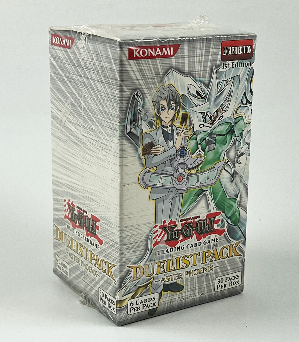 Yu-Gi-Oh Cards - Aster Phoenix - Duelist Booster Box (30 Packs): BBToyStore.com - Toys, Plush ...