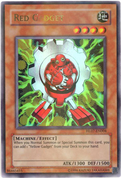 Yu-Gi-Oh Card - HL07-EN004 - RED GADGET (parallel rare): BBToyStore.com ...