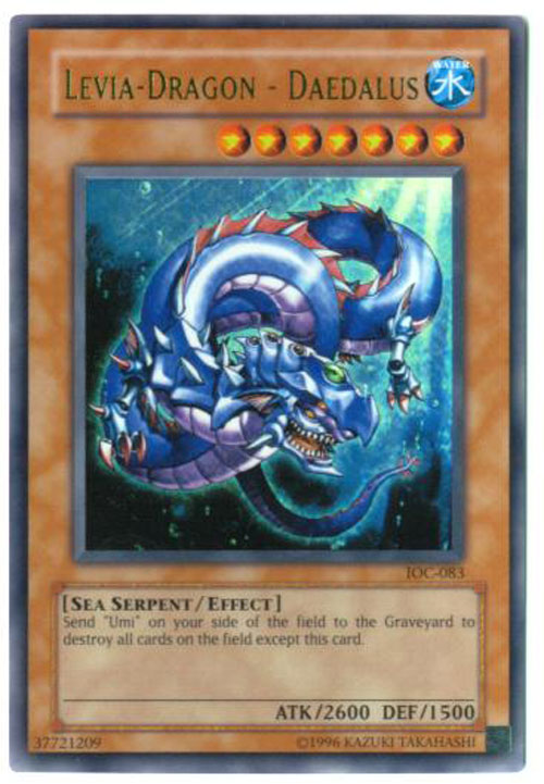 Yu-Gi-Oh Card - IOC-083 - LEVIA-DRAGON - DAEDALUS (ultra rare holo): BBToyStore.com - Toys ...