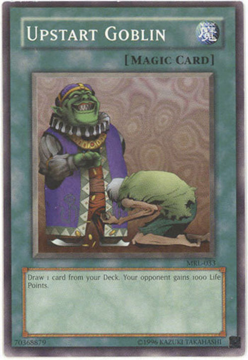 Yu-Gi-Oh Card - MRL-033 - UPSTART GOBLIN (common): BBToyStore.com ...