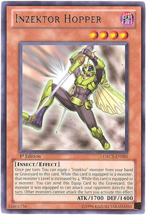 Yu-Gi-Oh Card - ORCS-EN081 - INZEKTOR HOPPER (rare): BBToyStore.com ...