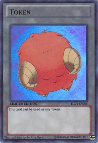 Yu-Gi-Oh Card - LC04-EN005 - TOKEN: SHEEP (orange) (ultra rare holo ...