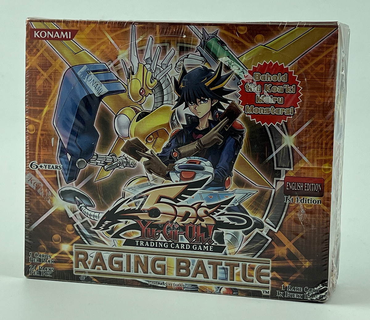 Yu-Gi-Oh Cards 5D's - Raging Battle - Booster Box (24 Packs ...