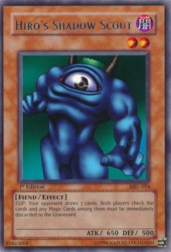 Yu-Gi-Oh Card - MRL-024 - HIRO'S SHADOW SCOUT (rare) *1st Edition ...